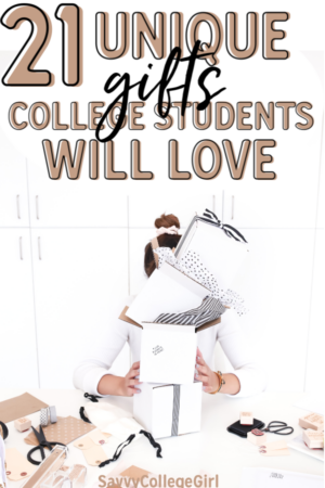 21 Unique Gifts For College Students They Will love - SavvyCollegeGirl