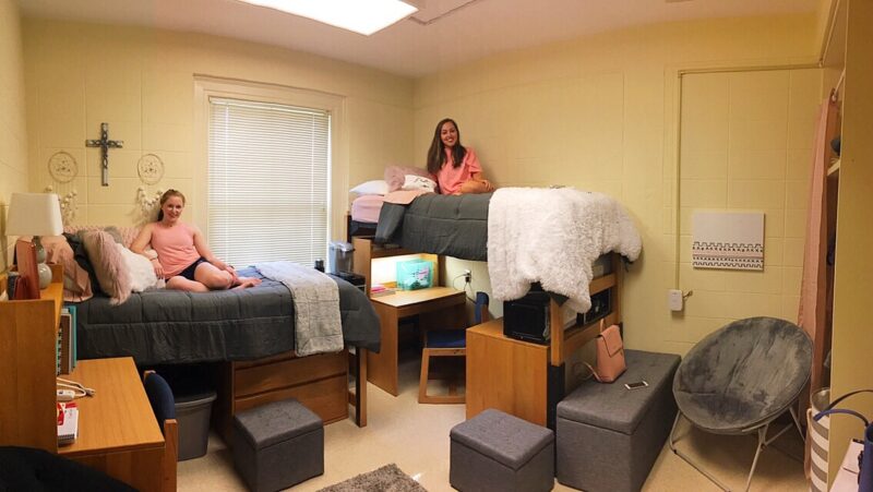 How To Loft A Dorm Bed (QUICK & EASY!) - SavvyCollegeGirl