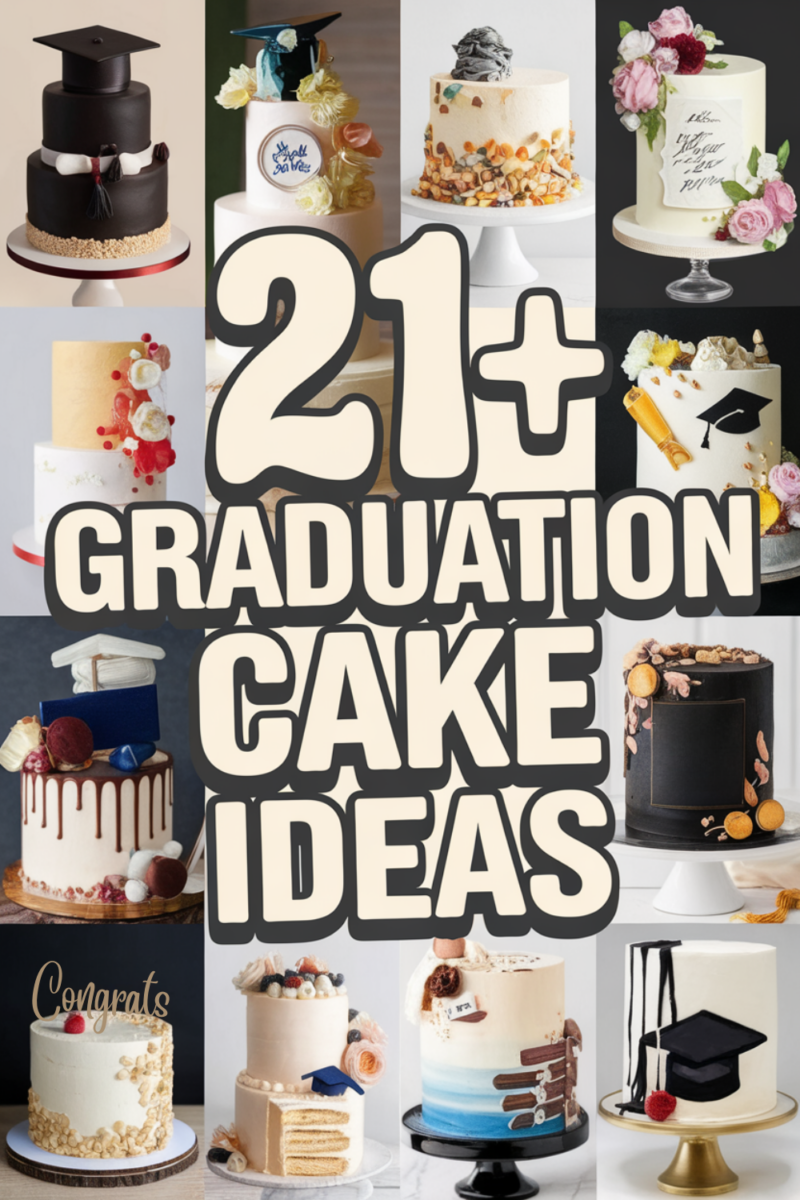 21+ Graduation Cake Ideas Every New Grad Will Love - SavvyCollegeGirl