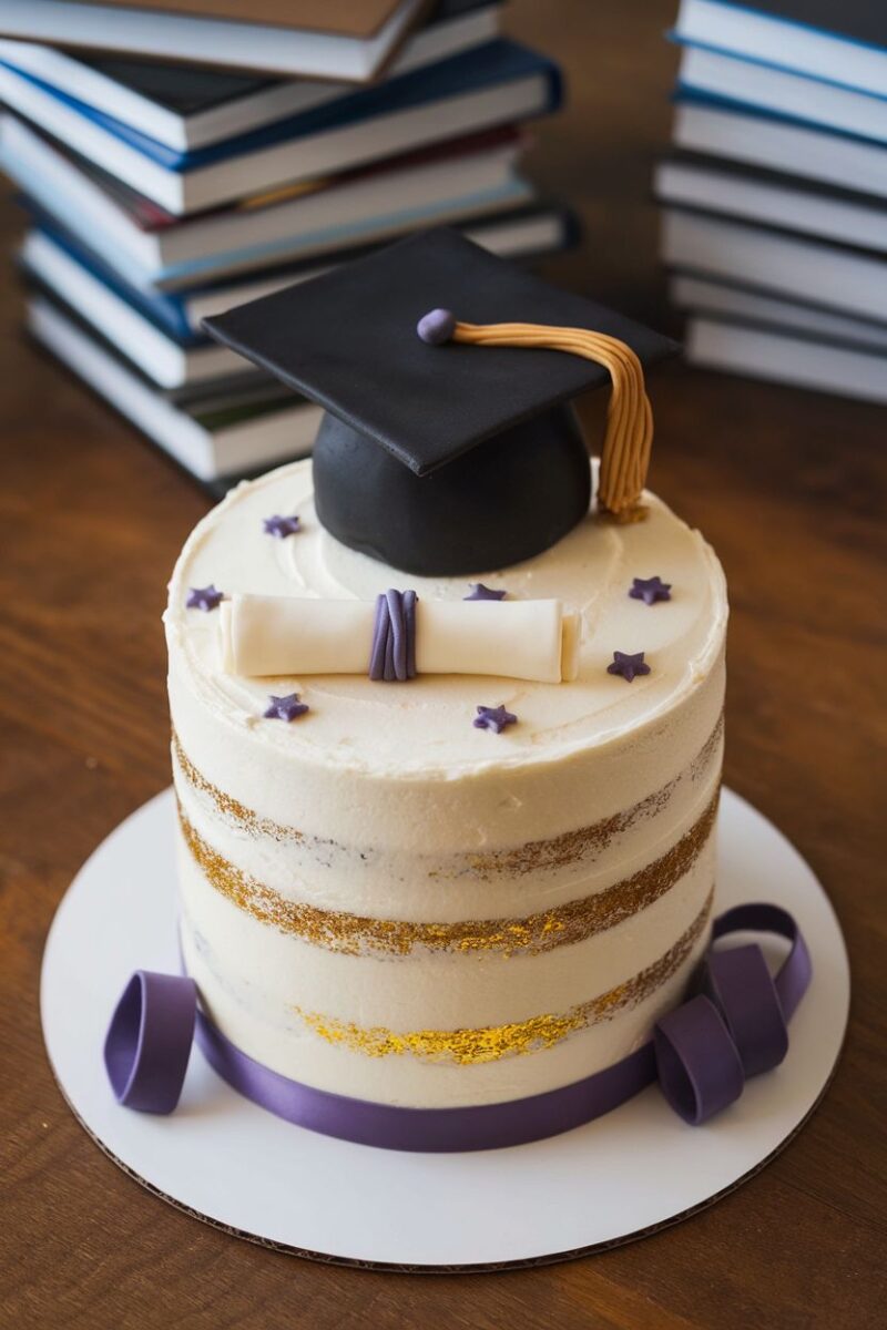 21+ Graduation Cake Ideas Every New Grad Will Love - SavvyCollegeGirl